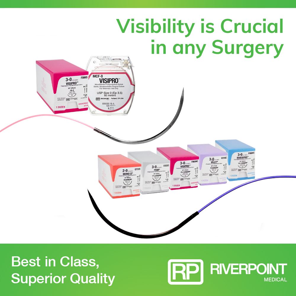Riverpoint Medical Sutures - Provet Australia
